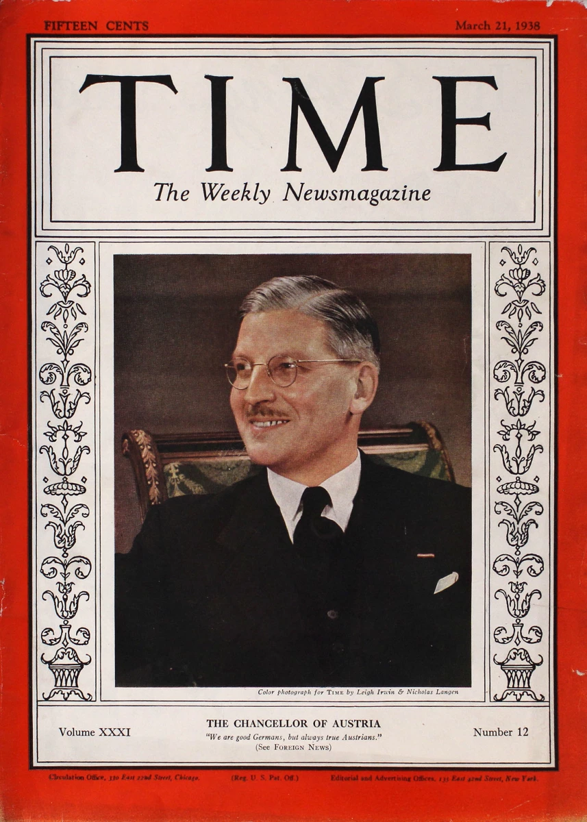 Time | March 21, 1938 at Wolfgang's