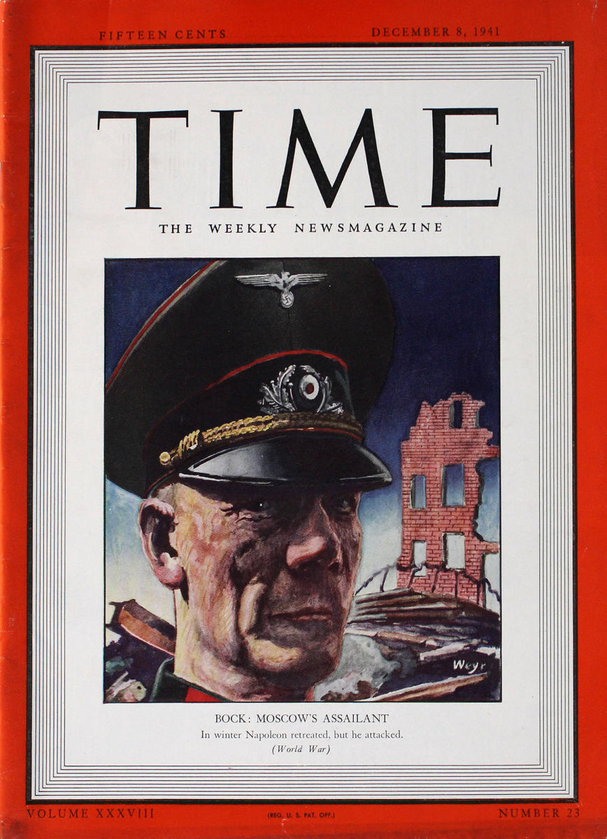 Time | December 8, 1941 at Wolfgang's