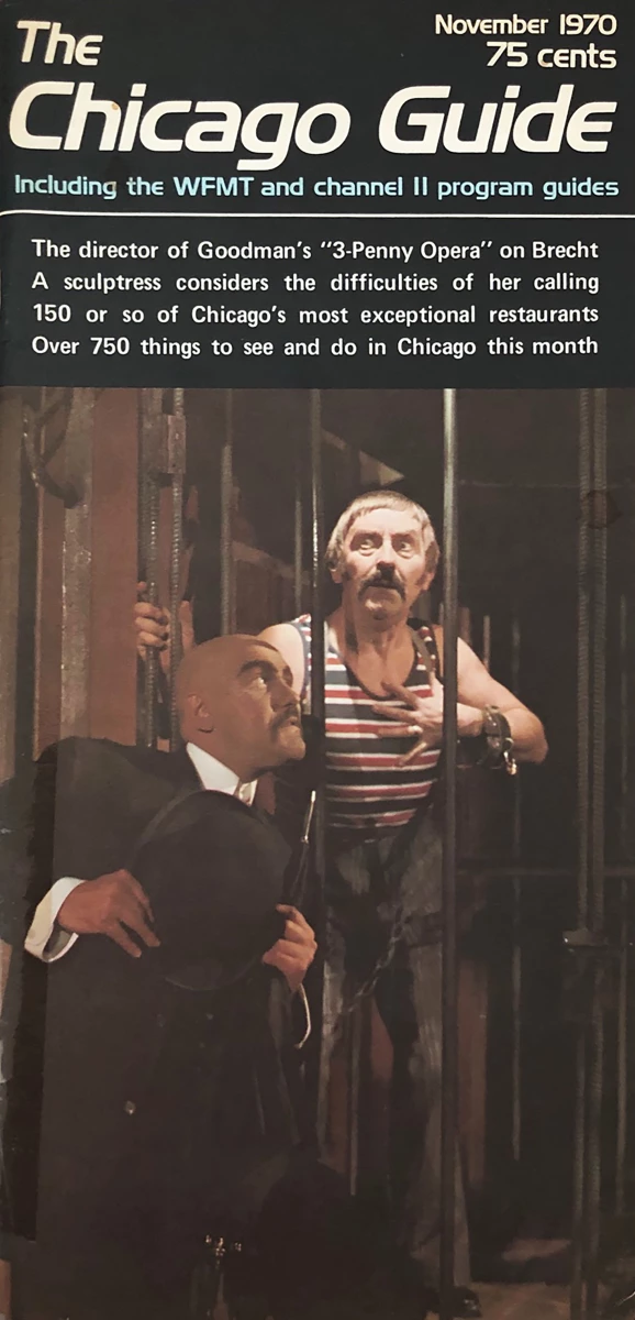 Chicago Guide | November 1970 at Wolfgang's