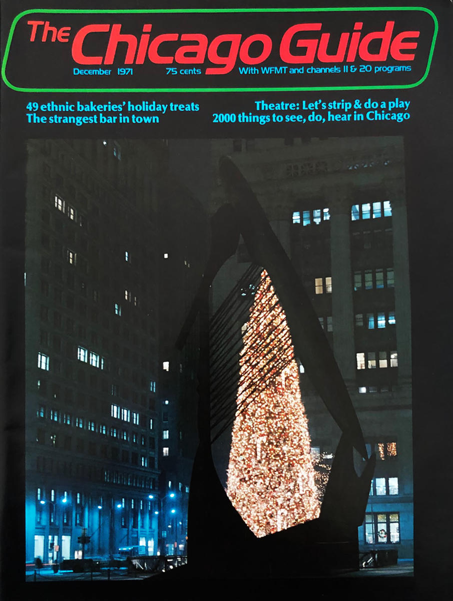 Chicago Guide | December 1971 at Wolfgang's