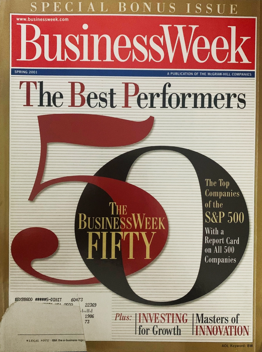 Business Week Spring 2001 Special Bonus Issue | March 2001 at Wolfgang's