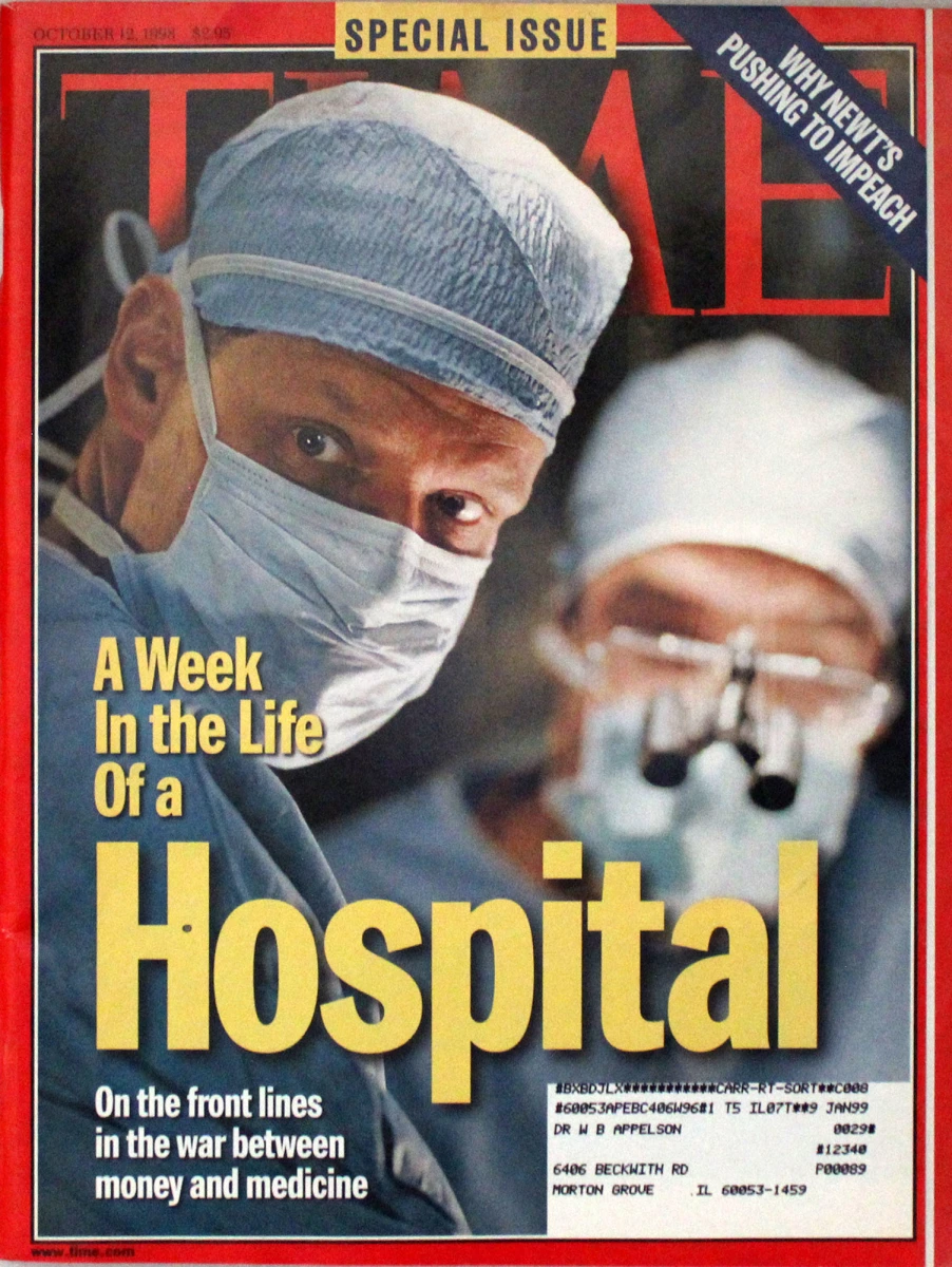 Time | October 12, 1998 at Wolfgang's