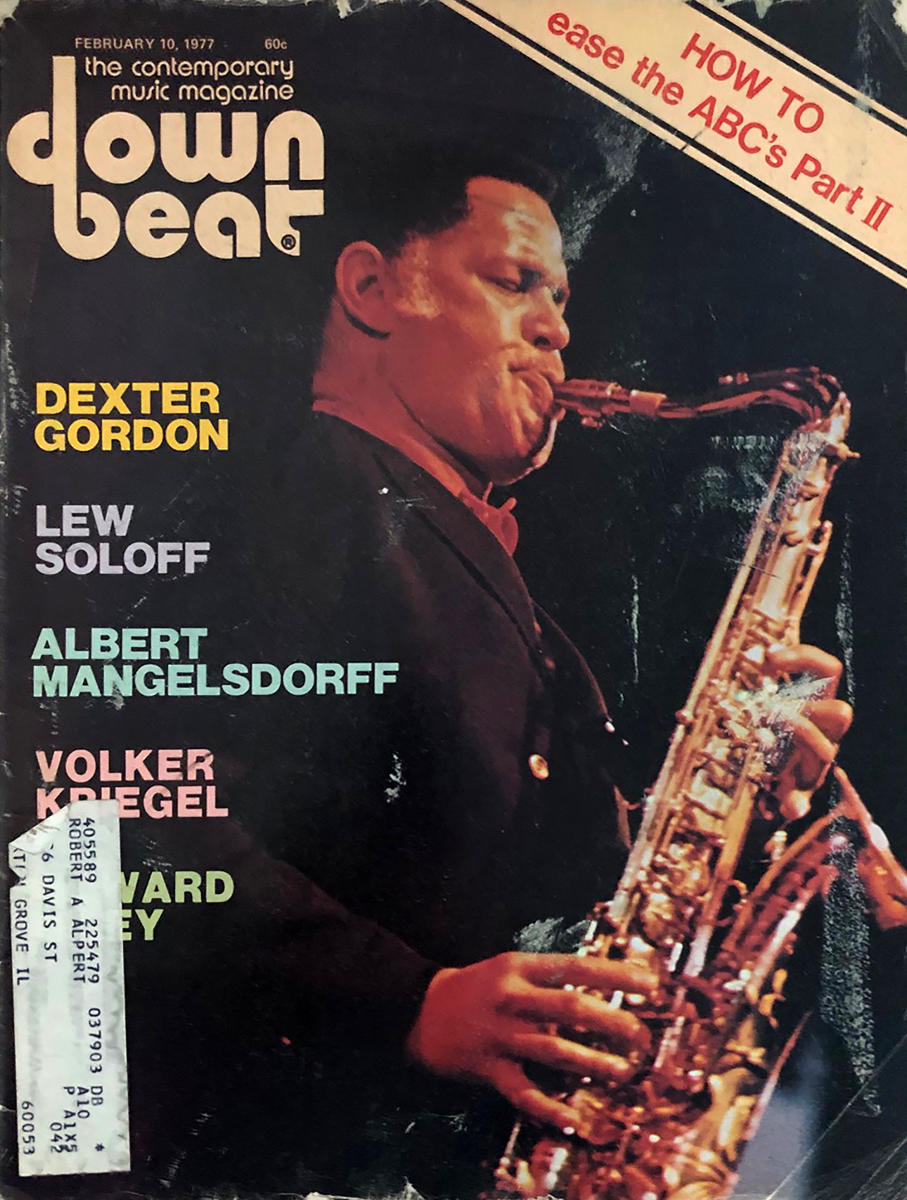 Down Beat | February 10, 1977 at Wolfgang's