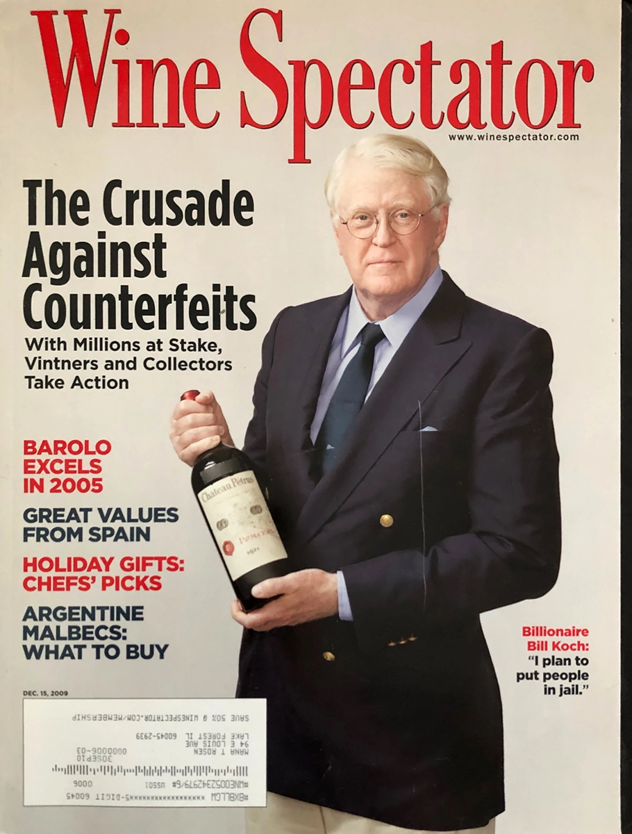 Wine Spectator | December 15, 2009 at Wolfgang's