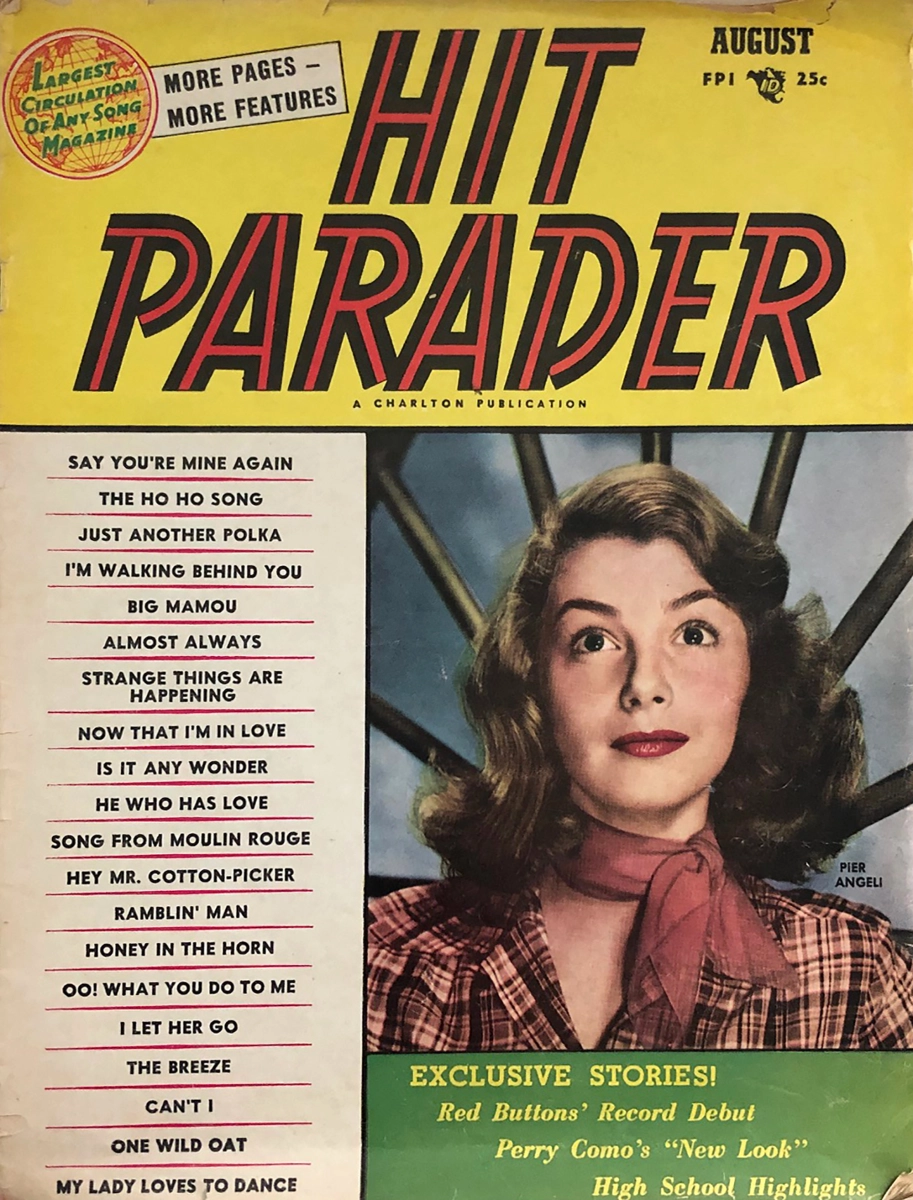 Hit Parader | August 1953 at Wolfgang's