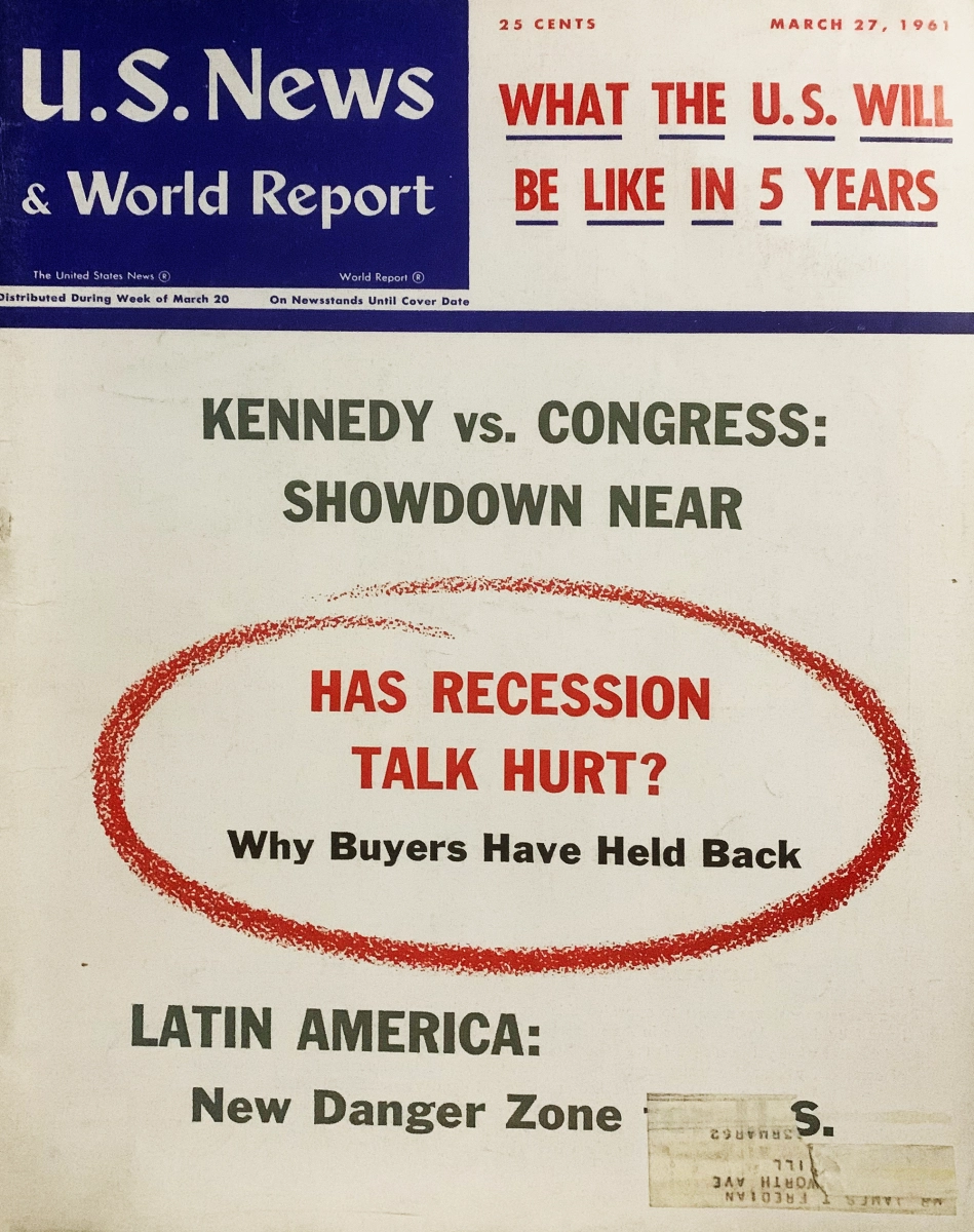 U.S. News | March 27, 1961 at Wolfgang's