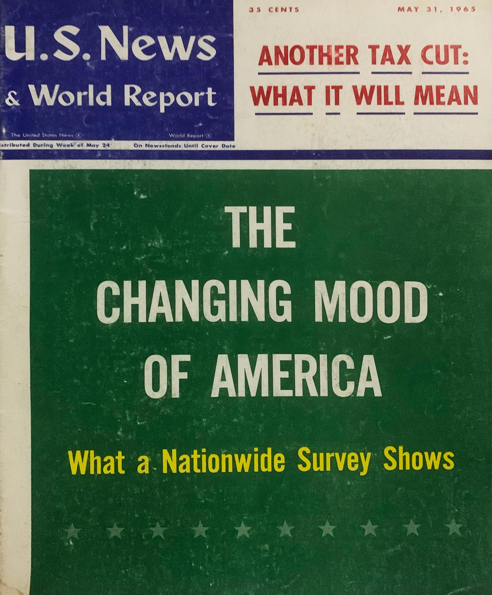 U.S. News | May 31, 1965 at Wolfgang's