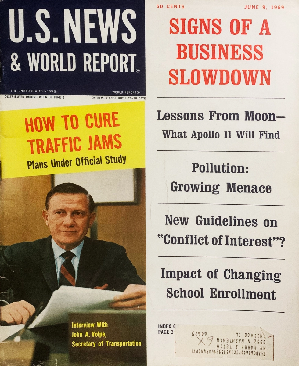 U.S. News | June 9, 1969 at Wolfgang's