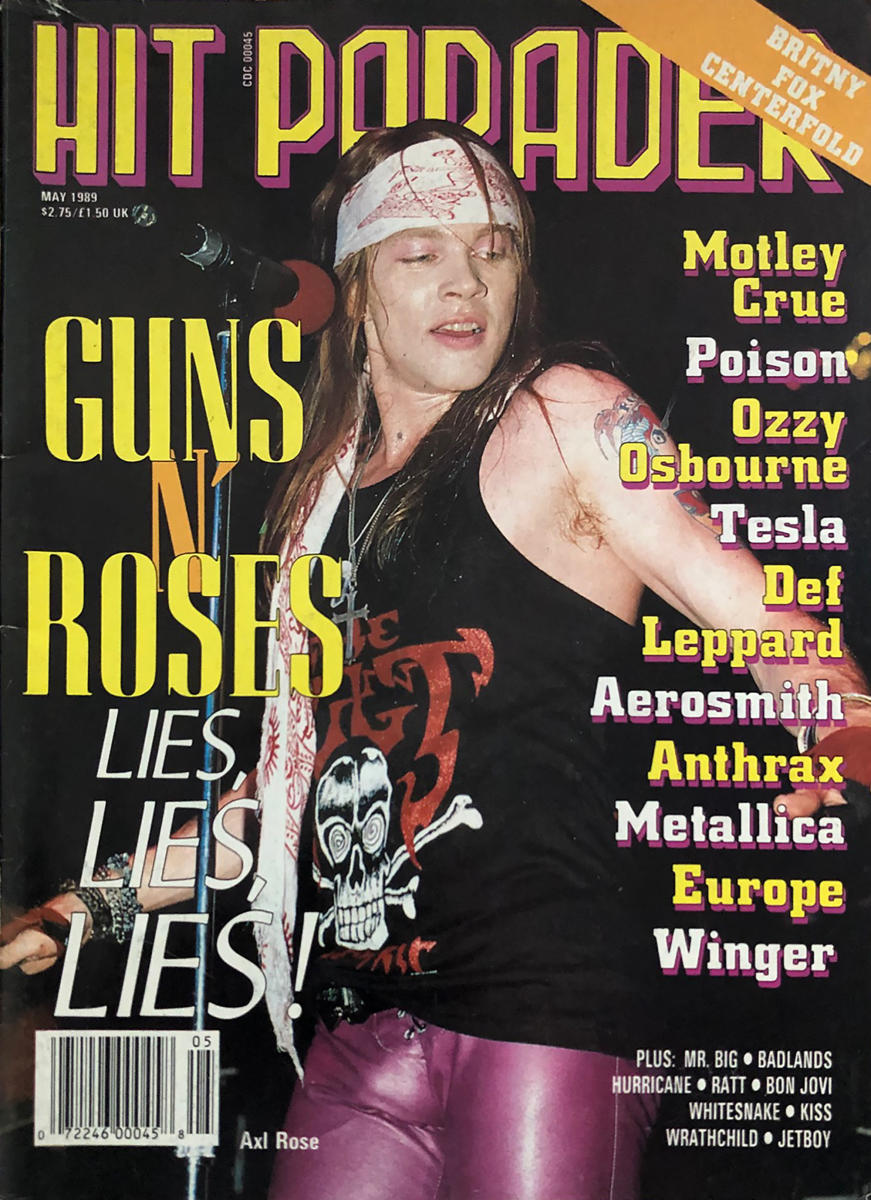 Hit Parader | May 1989 at Wolfgang's