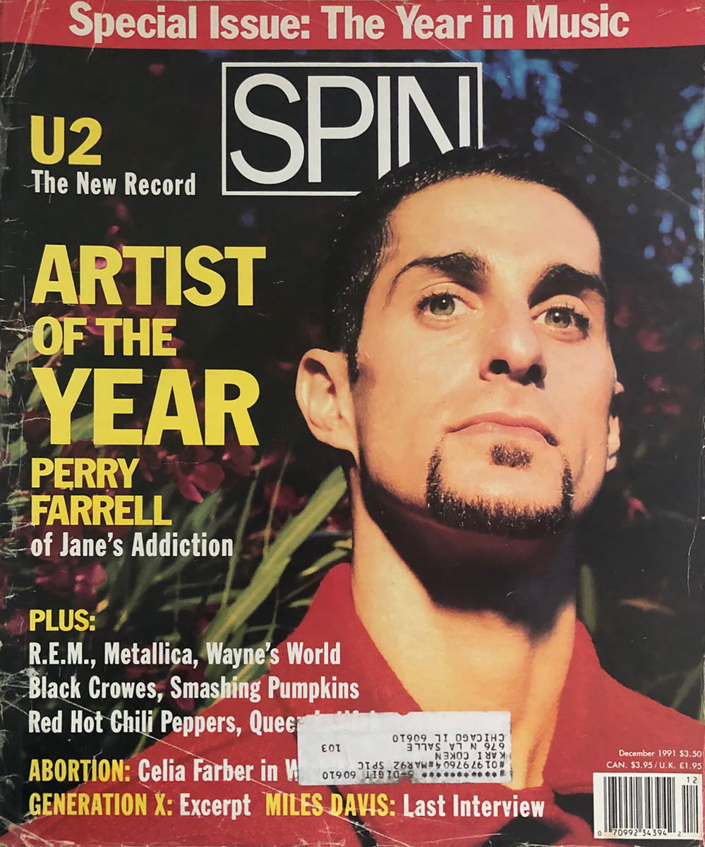 Spin | December 1991 at Wolfgang's