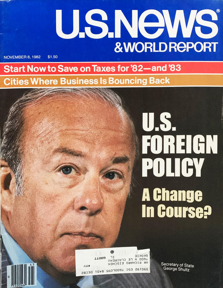 U.S. News | November 8, 1982 at Wolfgang's