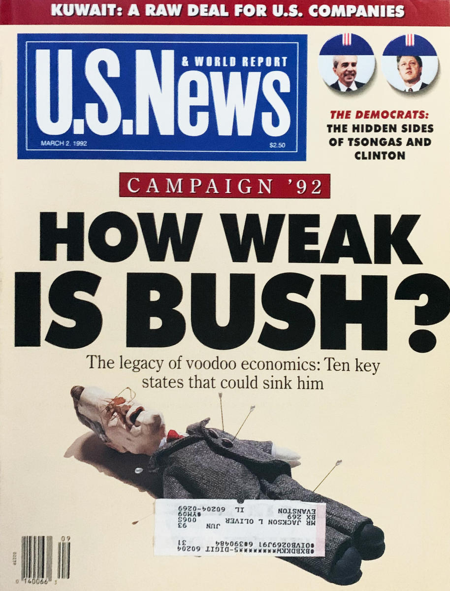 U.S. News | March 2, 1992 at Wolfgang's