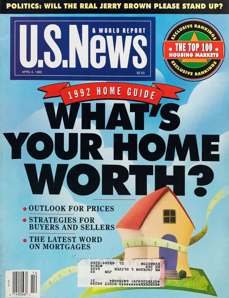 U.S. News | April 6, 1992 at Wolfgang's