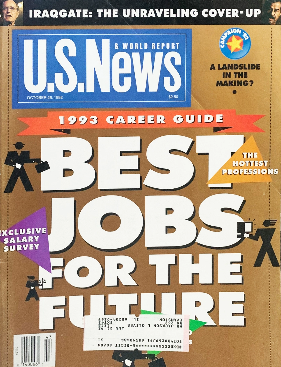 U.S. News | October 26, 1992 at Wolfgang's