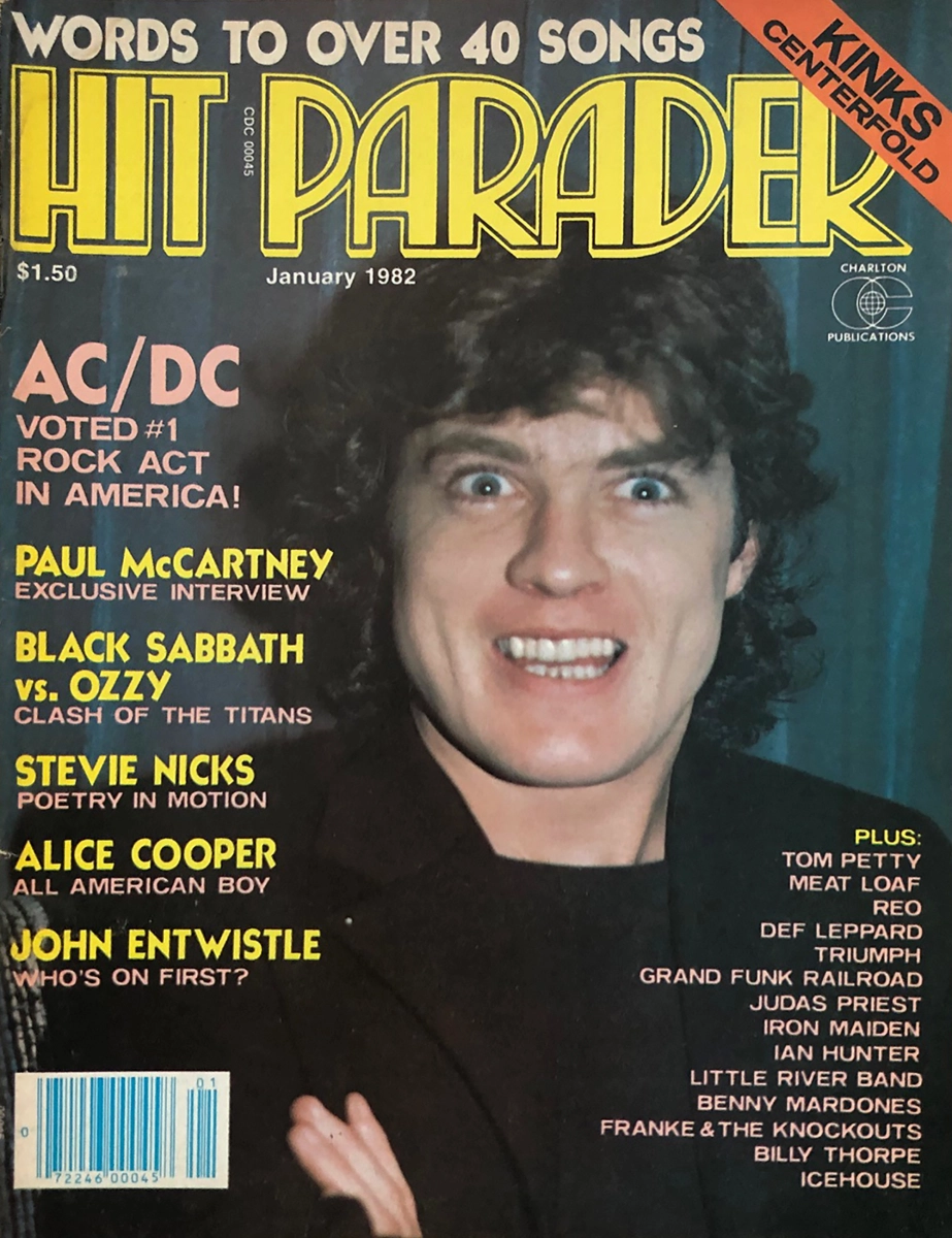 Hit Parader | January 1982 at Wolfgang's