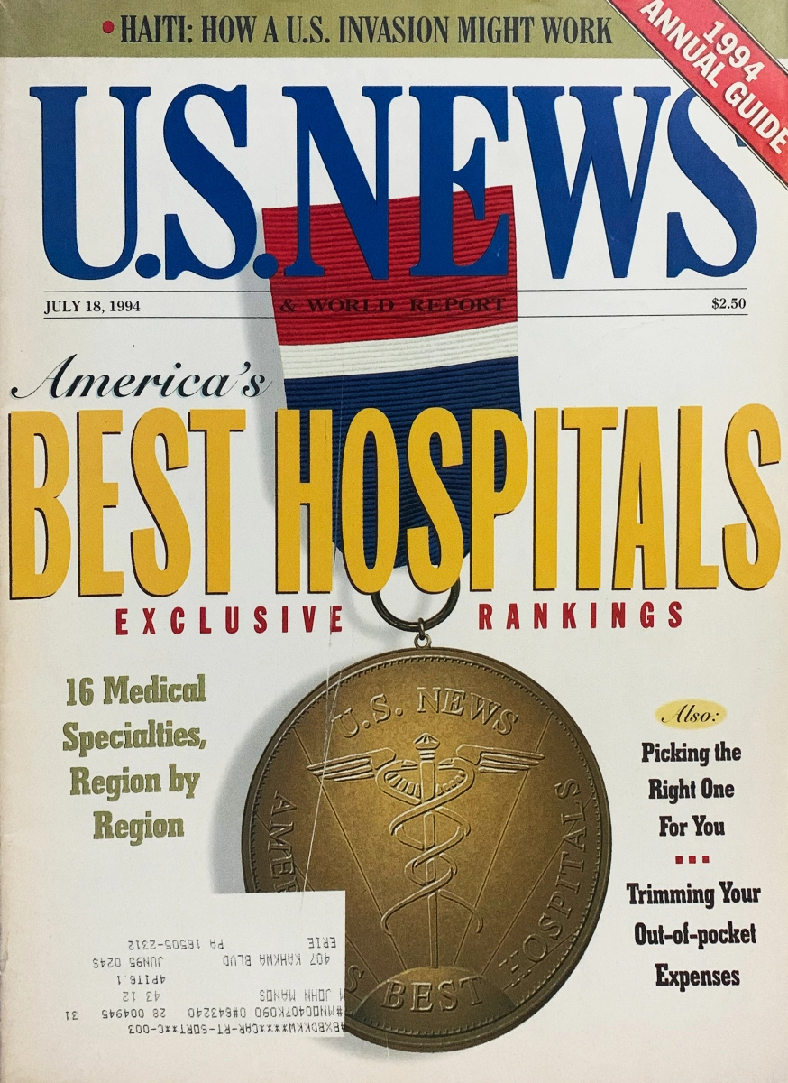 U.S. News | July 18, 1994 at Wolfgang's