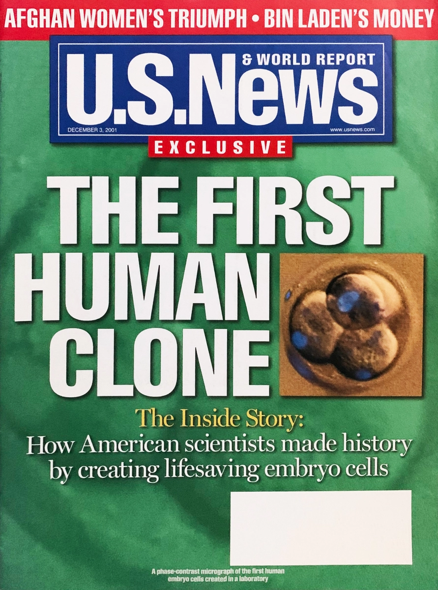 U.S. News | December 3, 2001 at Wolfgang's