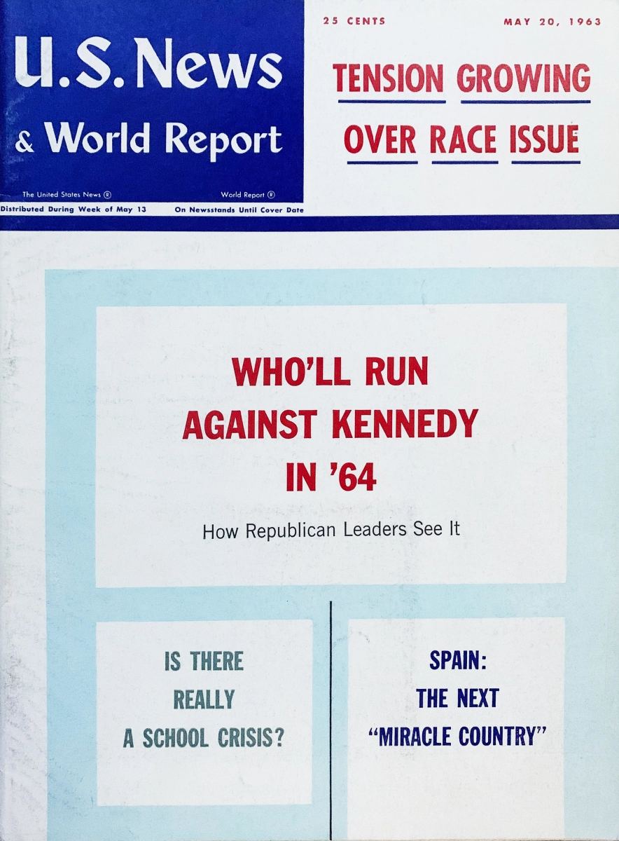 U.S. News | May 20, 1963 at Wolfgang's