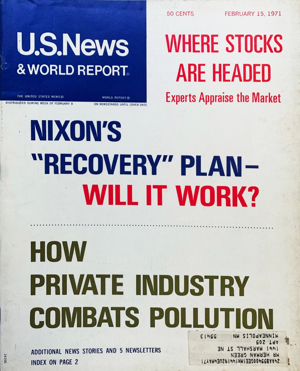 U.S. News | February 15, 1971 at Wolfgang's