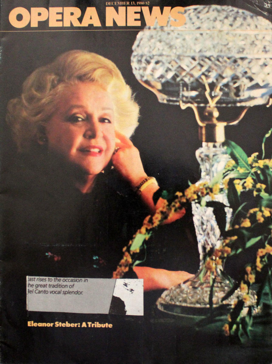 Opera News | December 13, 1980 at Wolfgang's