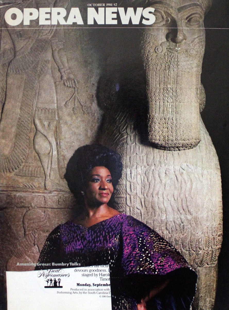 Opera News | October 1981 at Wolfgang's