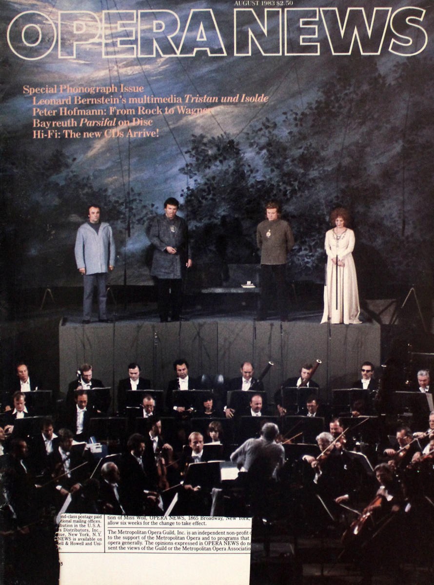 Opera News | August 1983 at Wolfgang's