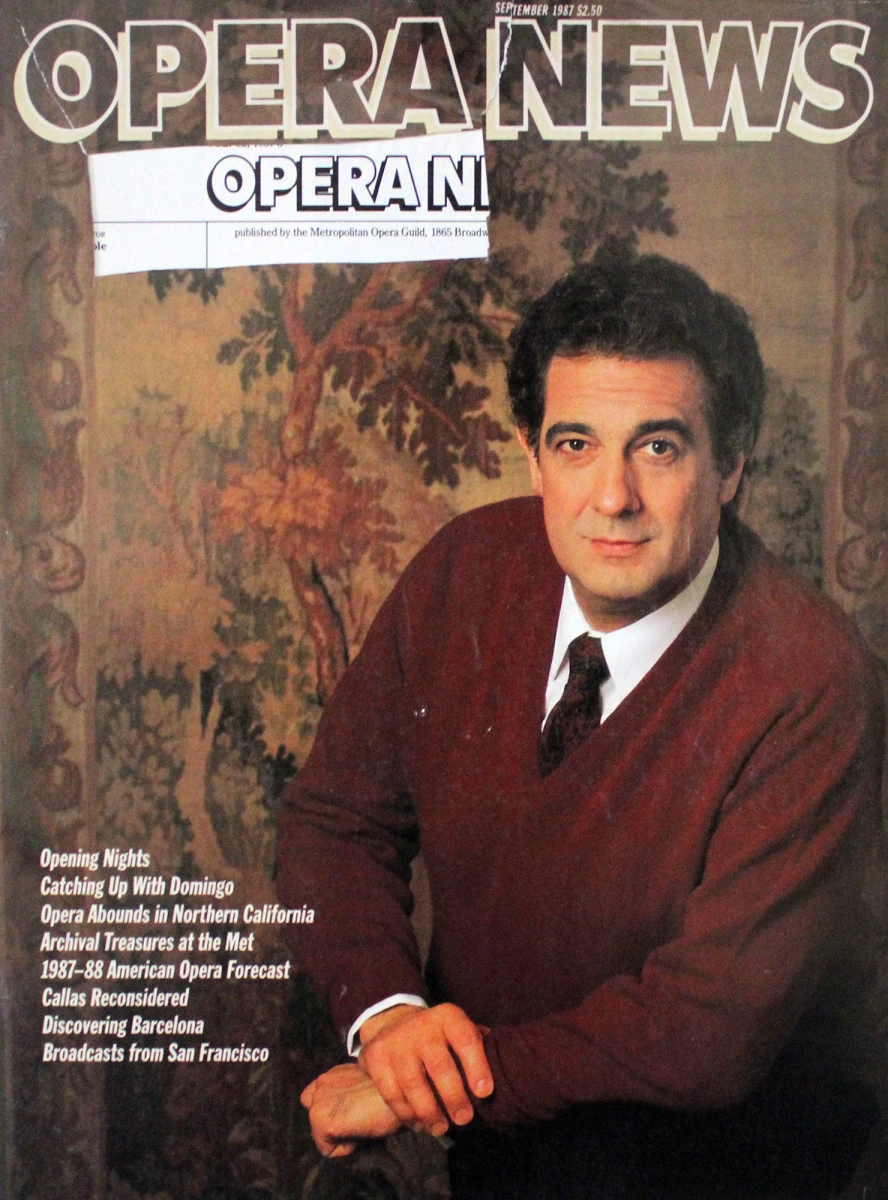 Opera News | September 1987 at Wolfgang's