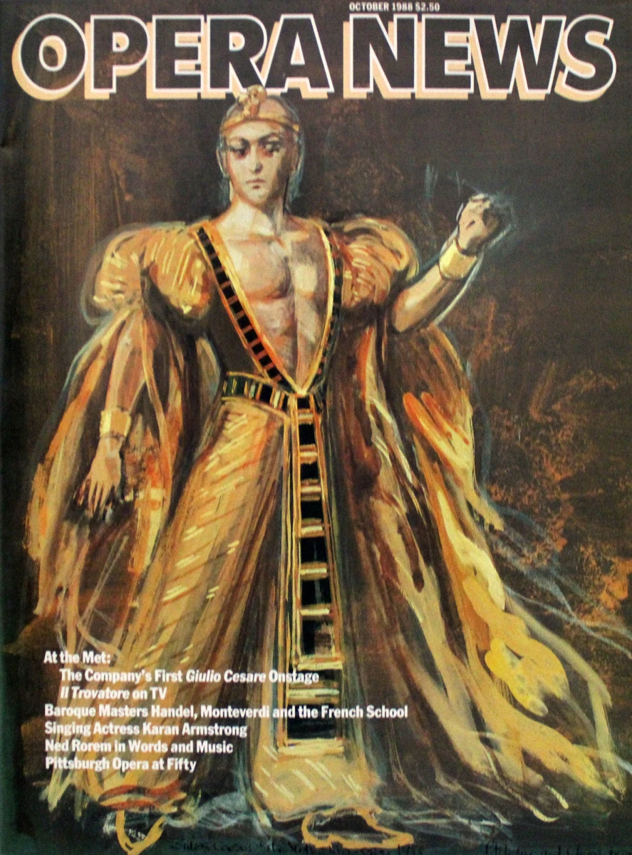 Opera News | October 1988 at Wolfgang's