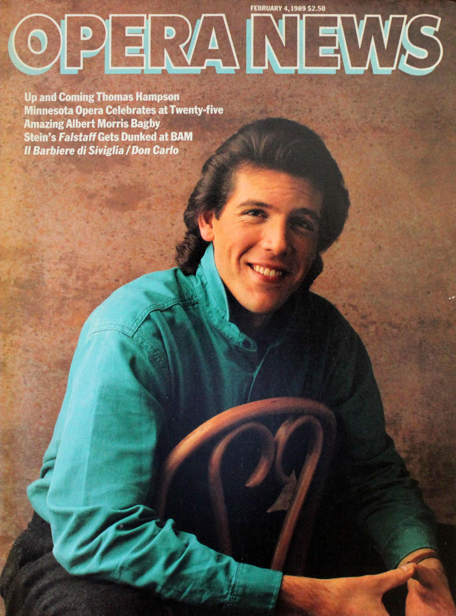 Opera News | February 4, 1989 at Wolfgang's