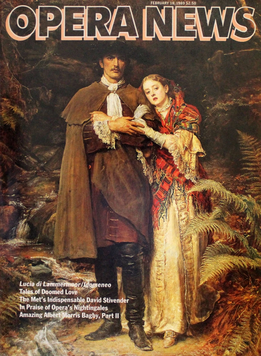 Opera News | February 18, 1989 at Wolfgang's