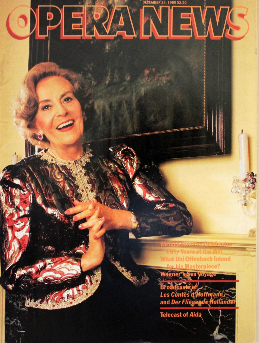 Opera News | December 23, 1989 at Wolfgang's
