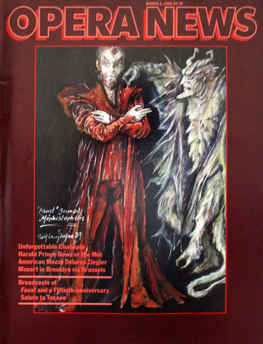 Opera News | March 3, 1990 at Wolfgang's