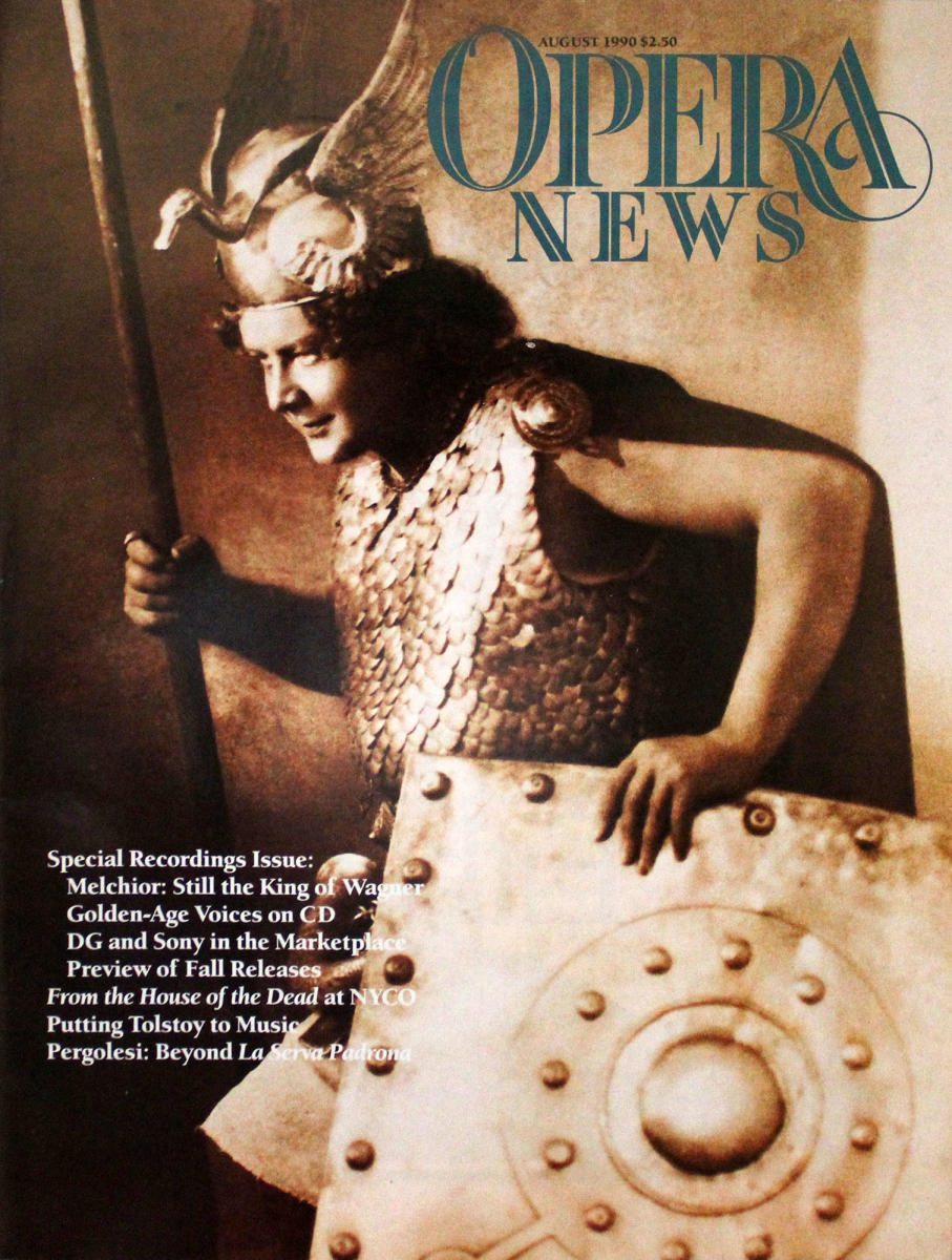Opera News | August 1990 at Wolfgang's