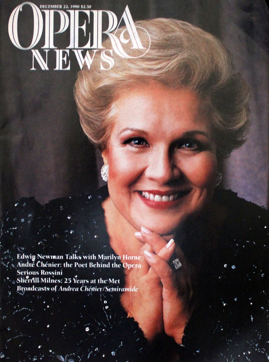 Opera News | December 22, 1990 at Wolfgang's