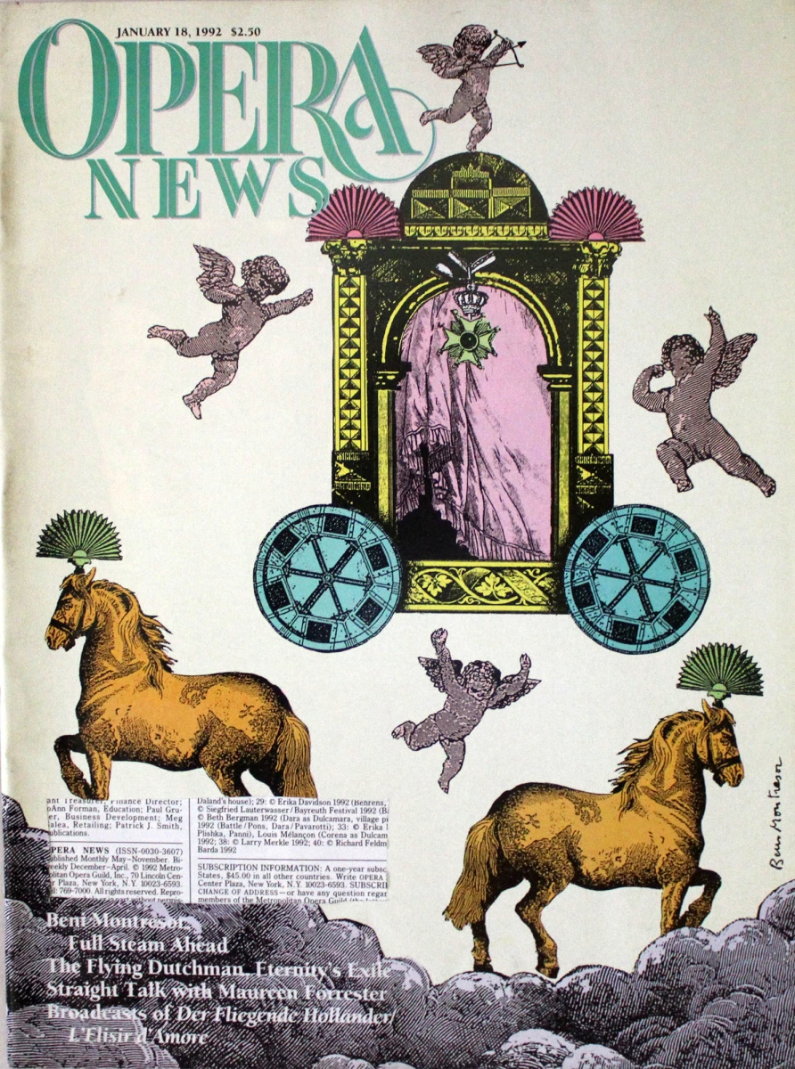 Opera News | January 18, 1992 at Wolfgang's