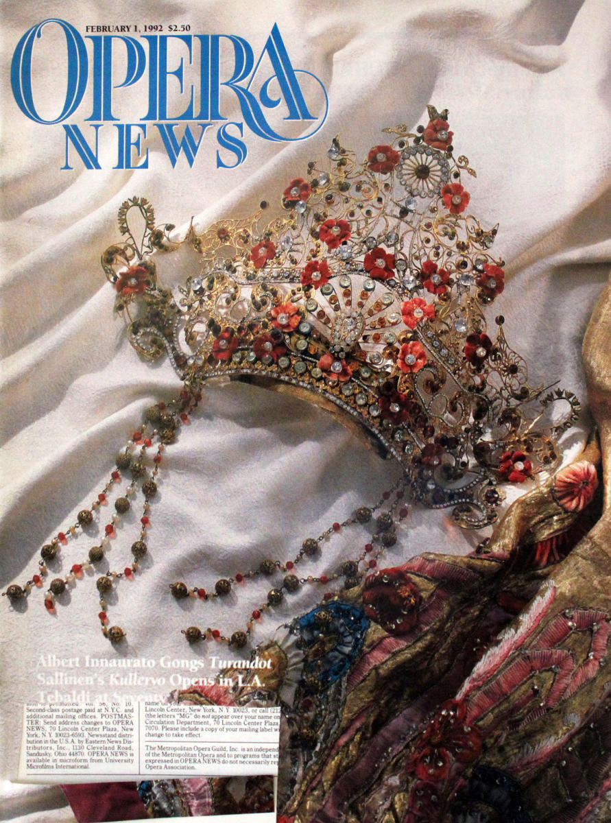 Opera News | February 1992 at Wolfgang's