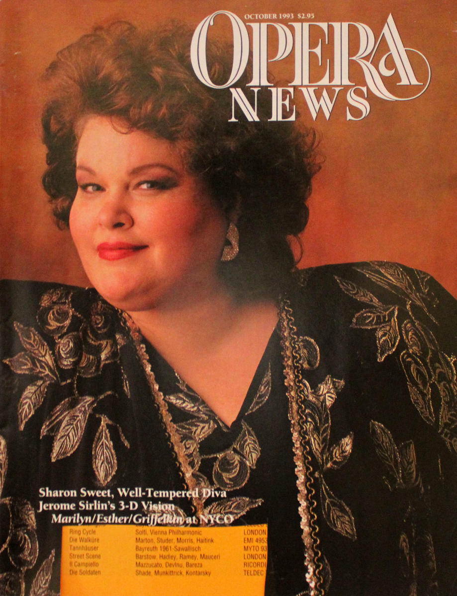 Opera News | October 1993 at Wolfgang's