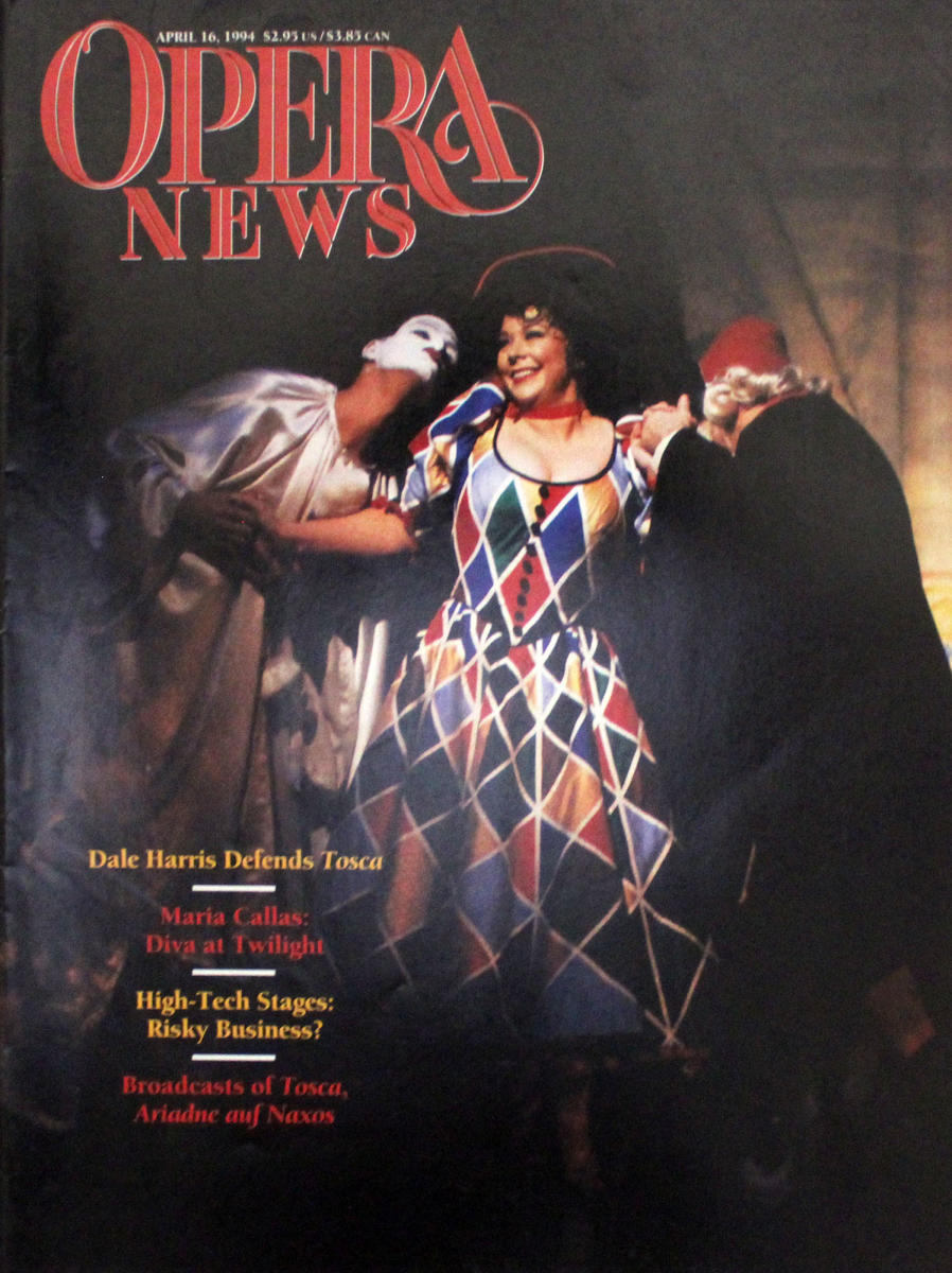 Opera News | April 16, 1994 at Wolfgang's