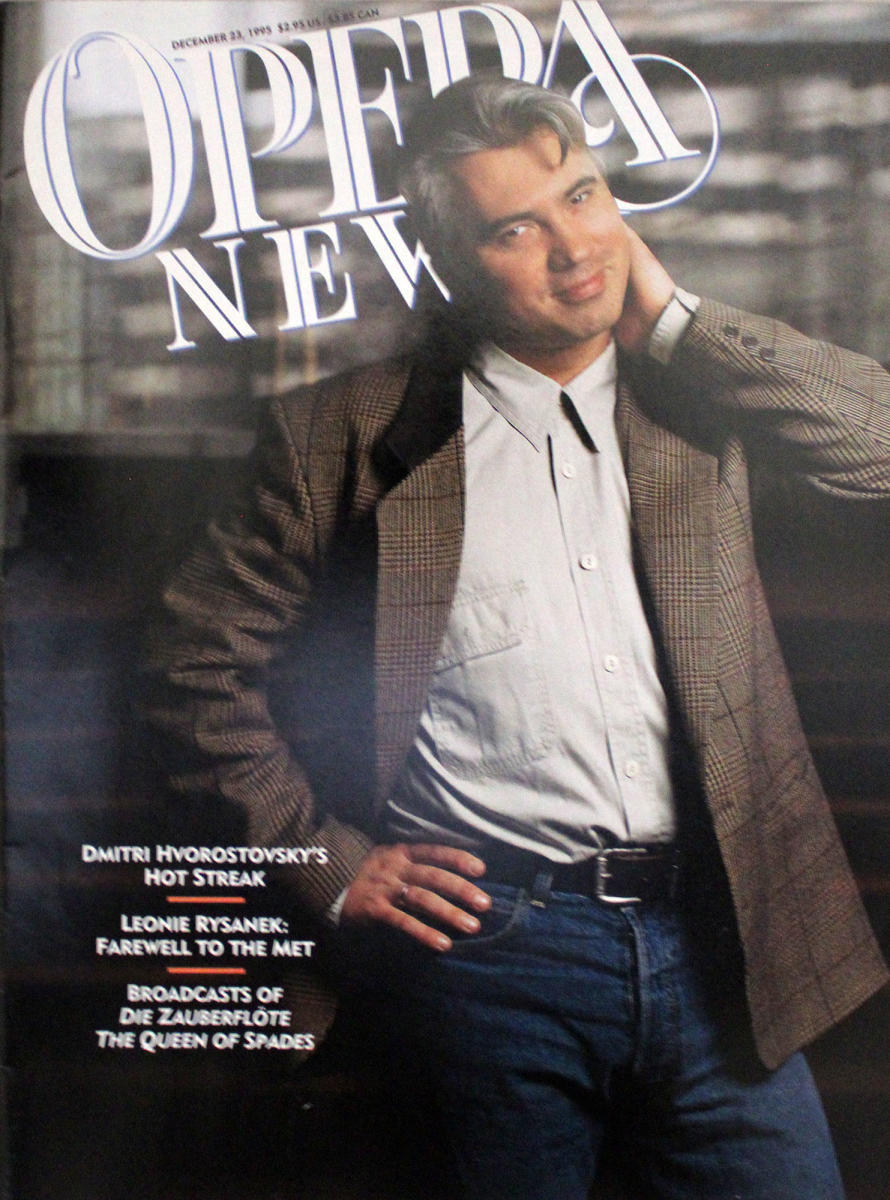Opera News | December 23, 1995 at Wolfgang's