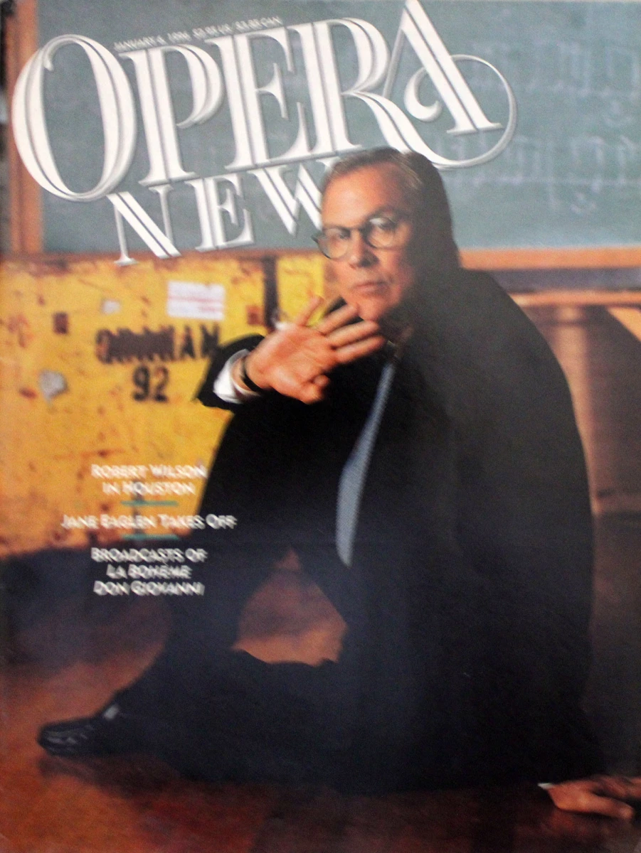 Opera News | January 6, 1996 at Wolfgang's