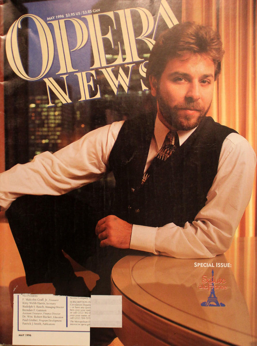 Opera News | May 1996 at Wolfgang's
