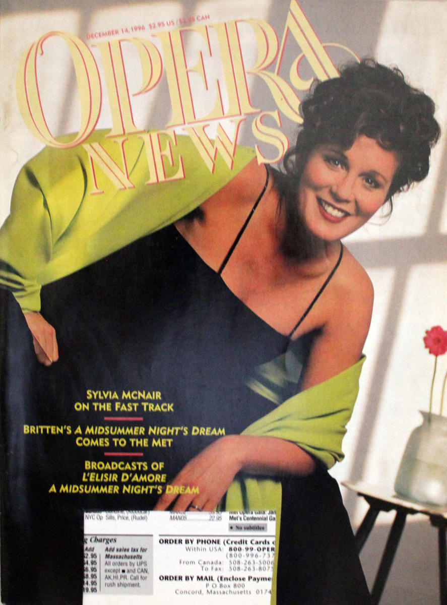 Opera News | December 14, 1996 at Wolfgang's