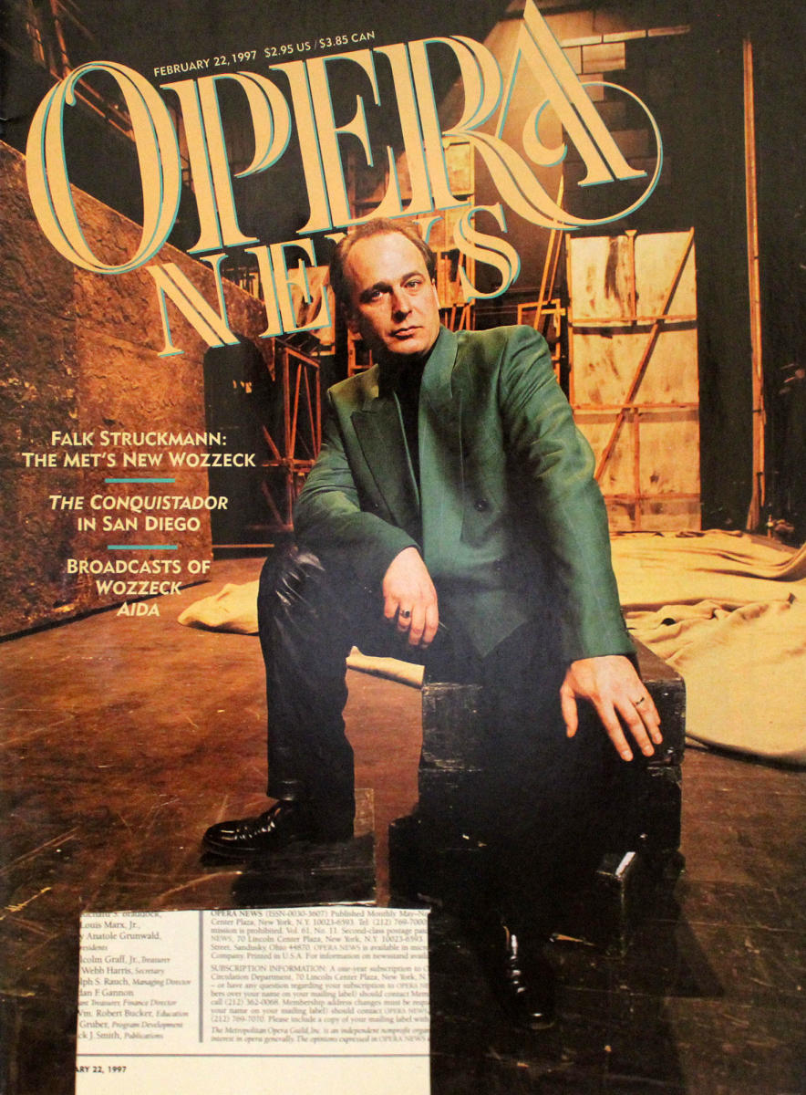 Opera News | February 22, 1997 at Wolfgang's
