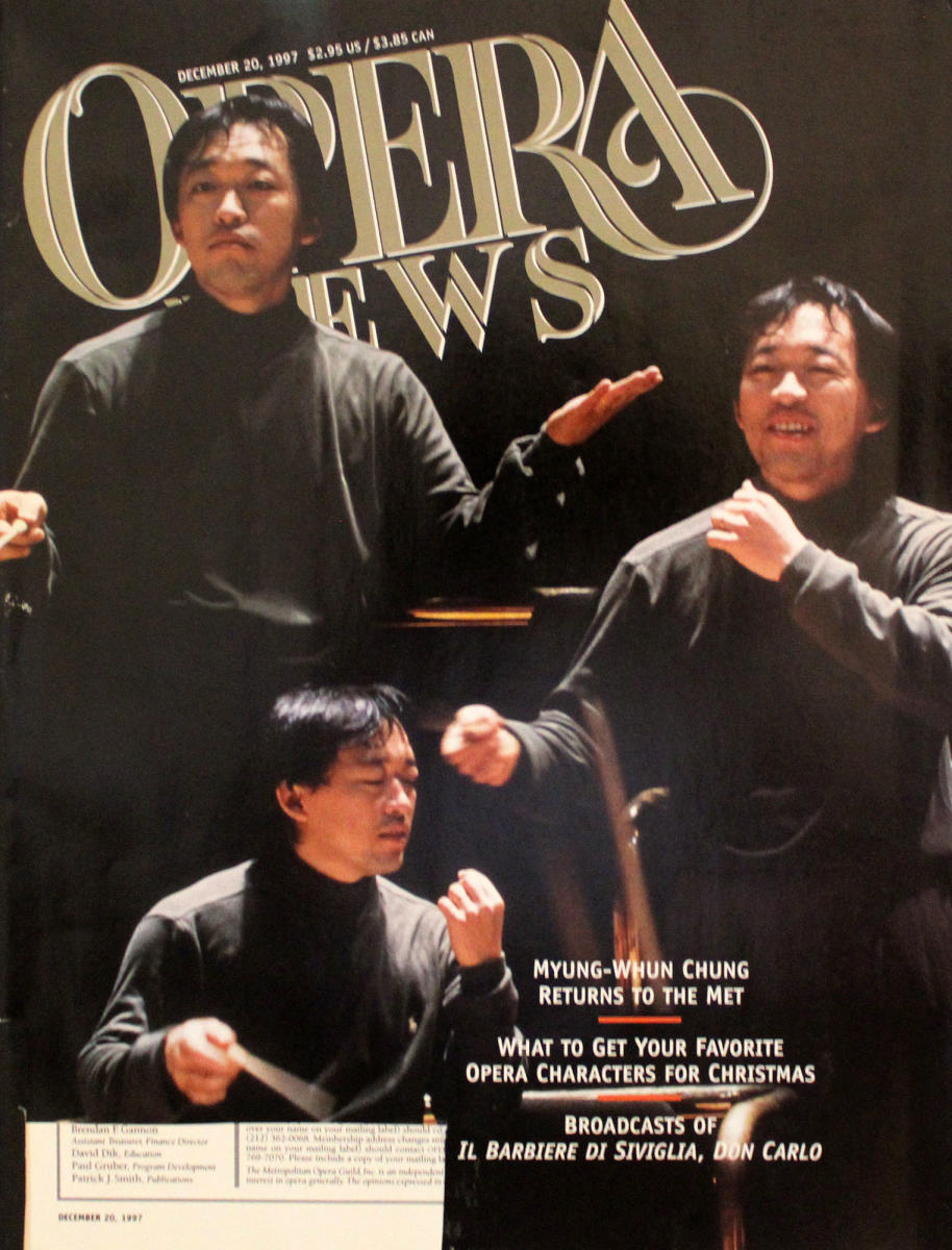 Opera News | December 20, 1997 at Wolfgang's