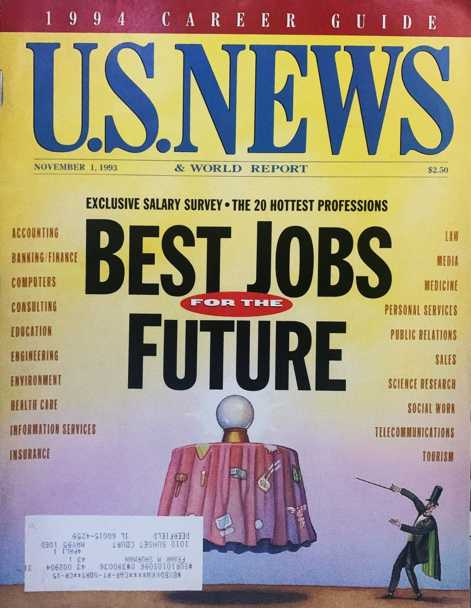 U.S. News | November 1993 at Wolfgang's