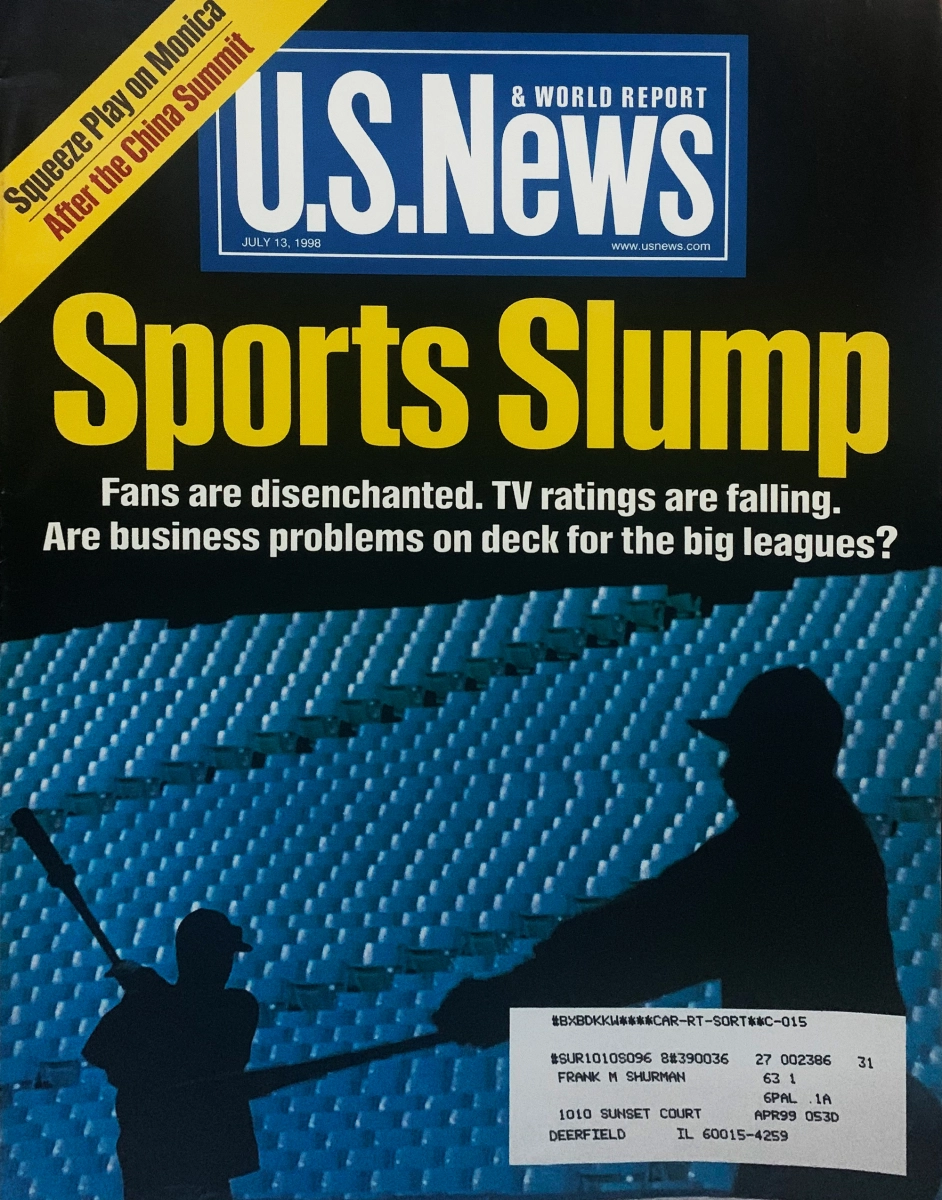 U.S. News | July 13, 1998 at Wolfgang's