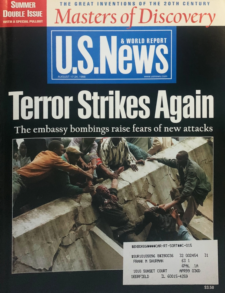 U.S. News | August 17, 1998 at Wolfgang's