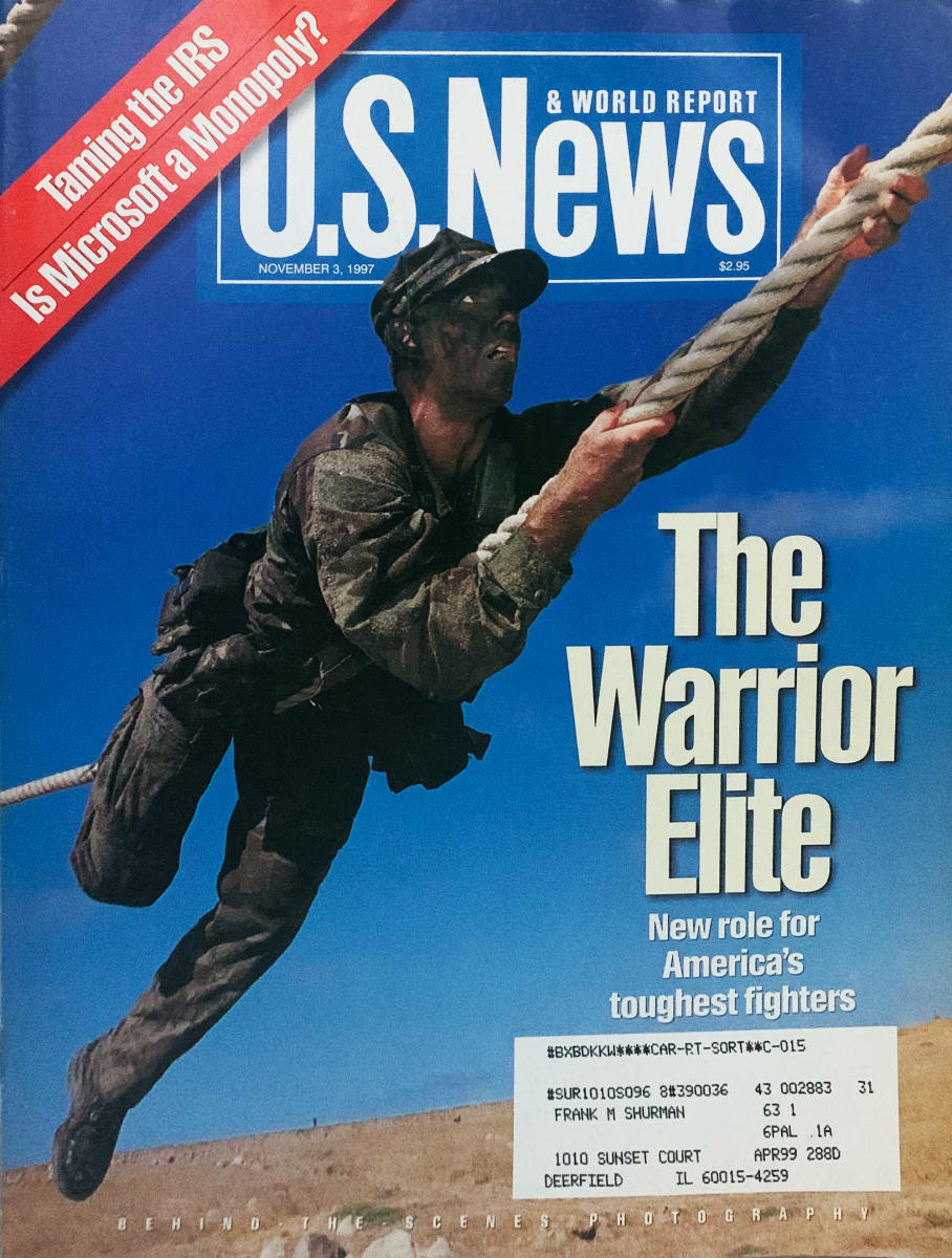 U.S. News | November 3, 1997 at Wolfgang's