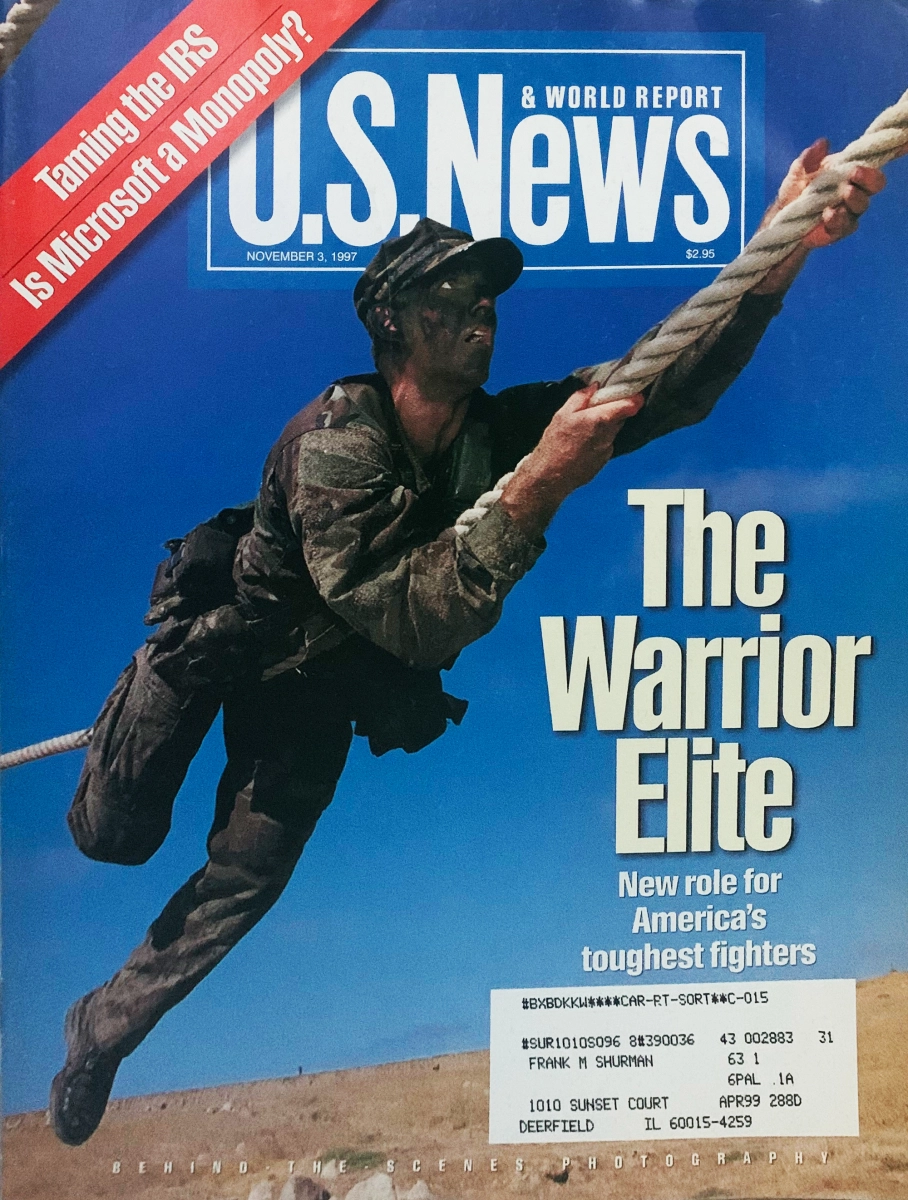 U.S. News | November 3, 1997 at Wolfgang's