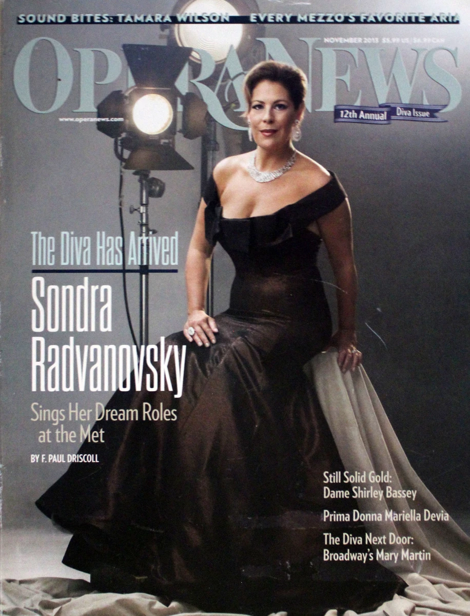 Opera News | November 2013 at Wolfgang's